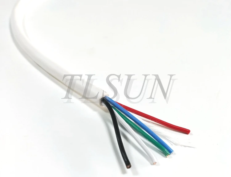 Awm 2464 5core 20awg Vw-1 80c 300v Electrical Cable Wire For Computer ...