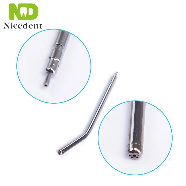 Sterilizable Dental Stainless Steel 3 Triple Way Syringe Tips For Air ...