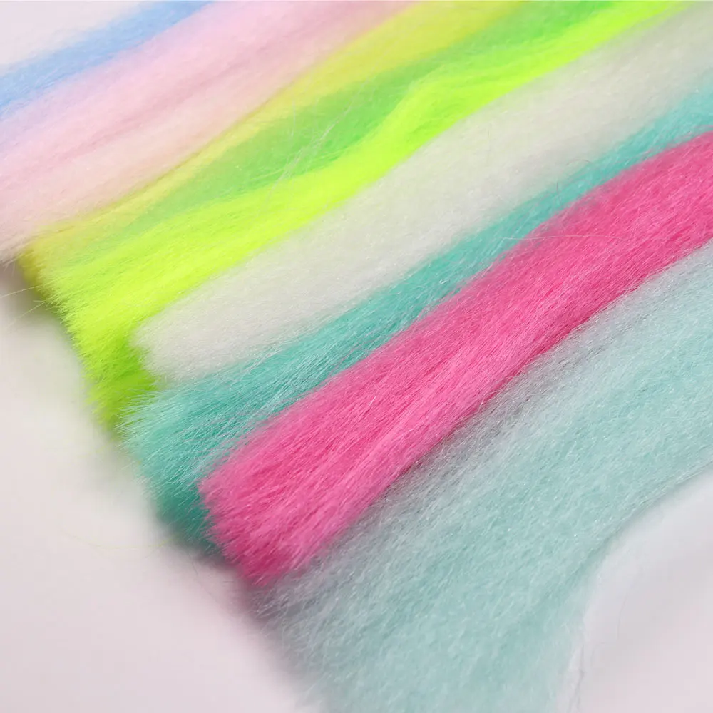 Glow and Flash Synthetic Tying Fiber for Saltwater Lures