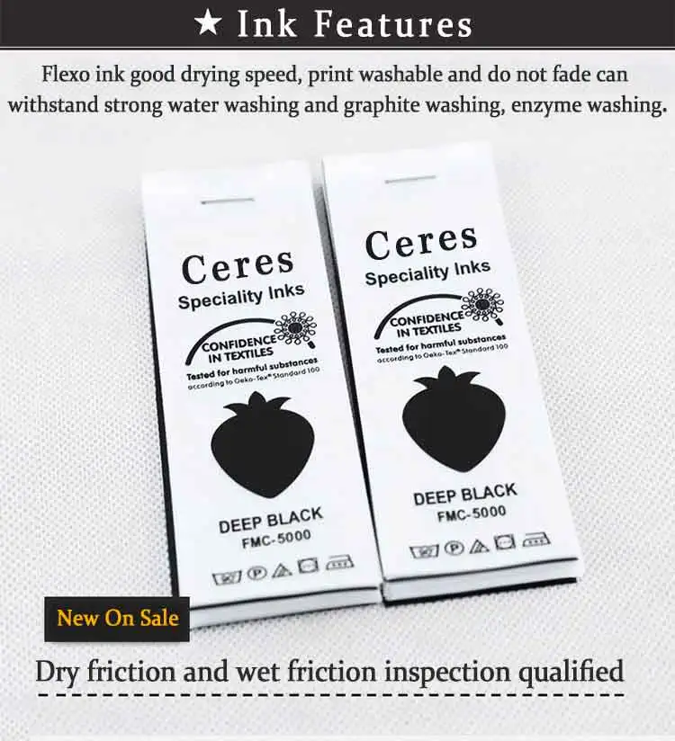 Abrasion-resistant Pfl Rotary Flexo Ink Is Used On Washing Labels - Buy ...