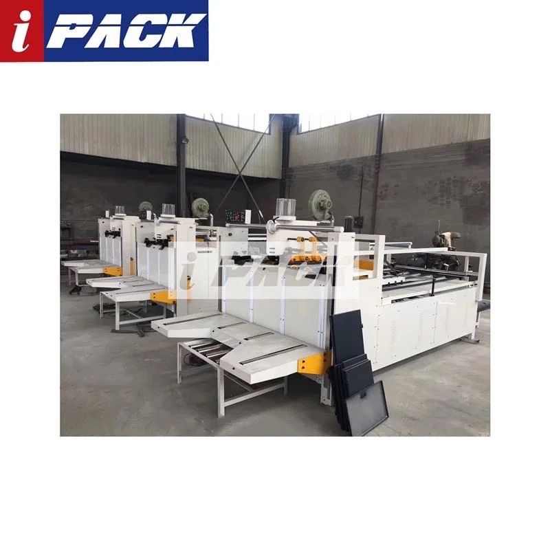 IPACK Carton Box Pasting Machine - Semi Automatic & Efficient