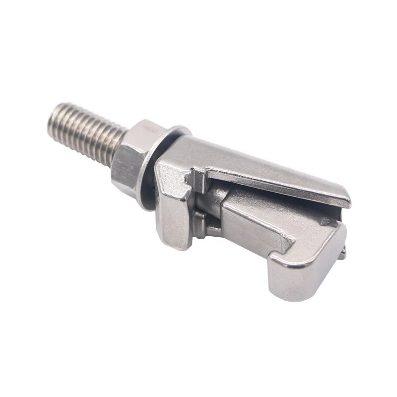 SS304 Stainless Steel Double Claw Clamps for Vacuum Flanges