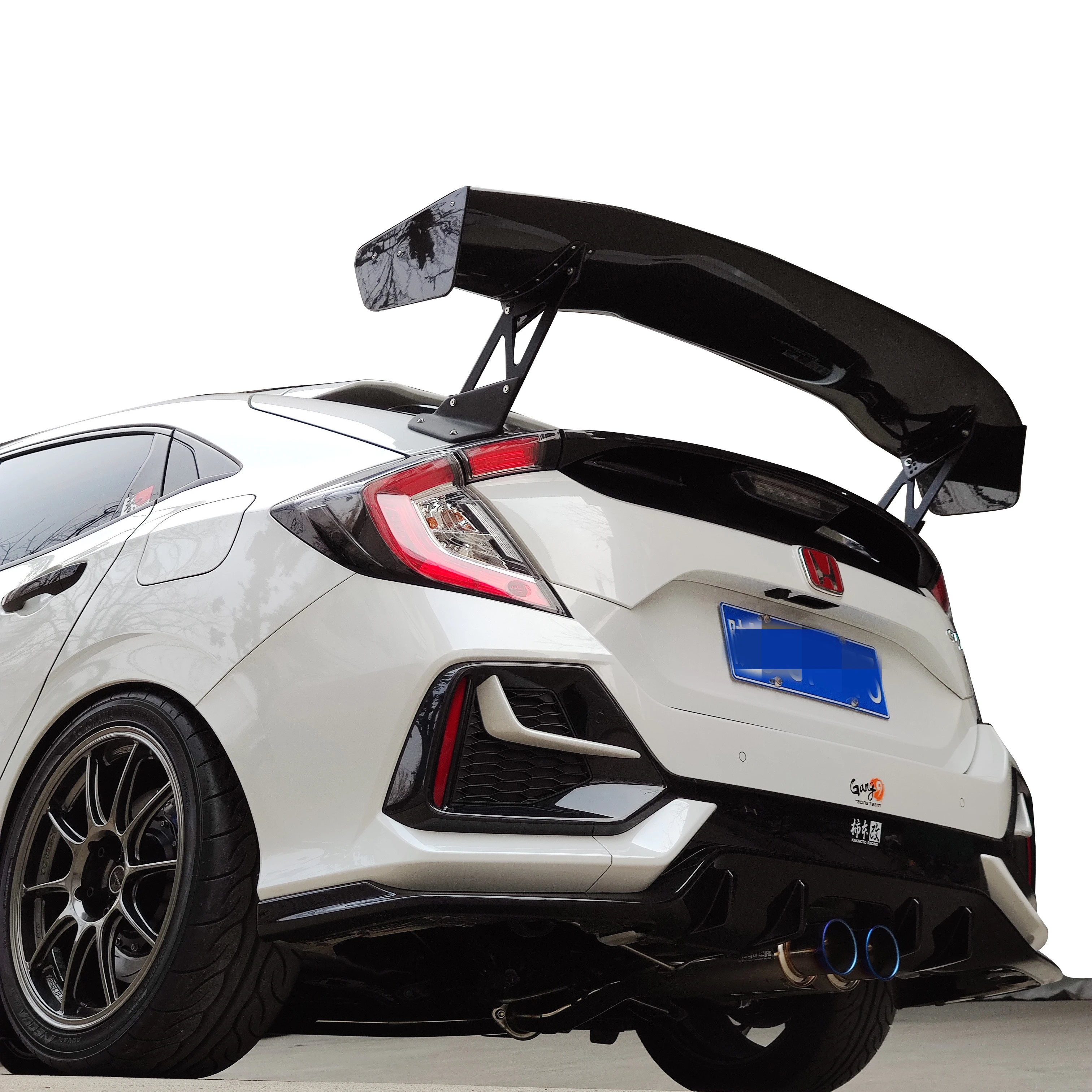 Carbon Fiber Rear Spoiler for Honda FK8 Type R Trunk Wing