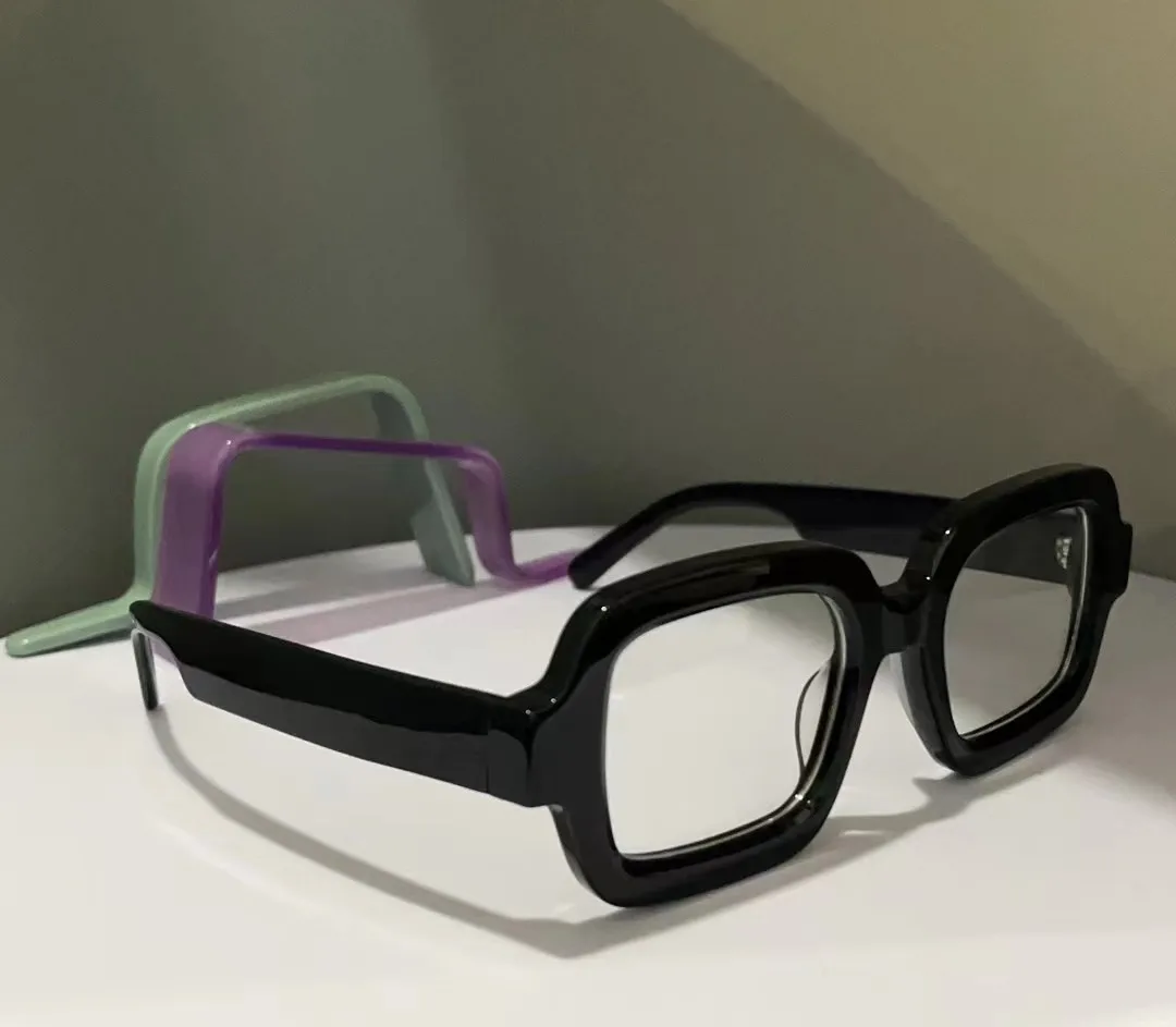Designer Heavy Glasses Frame Read Eyewear Frames Crude Acid Fiber Fashion Eyewear Frames Buy