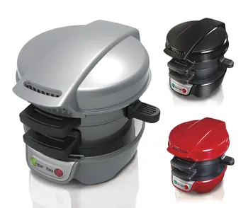 Small Electric Hamburger Grill Dual Breakfast Sandwich Maker Electric ...