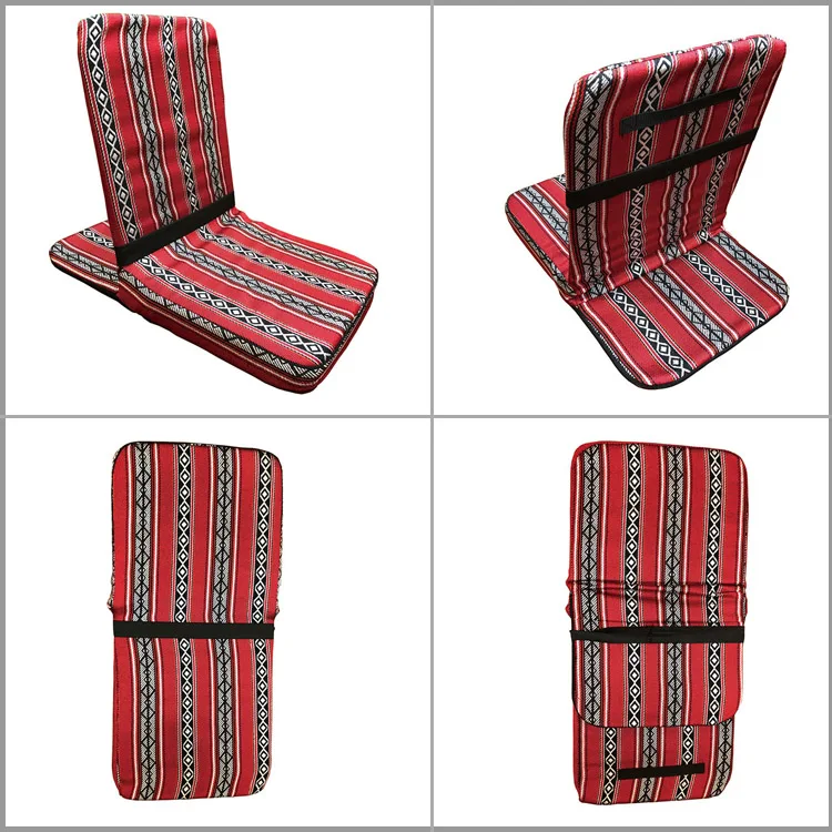Custom Saudi Fabric Adjustable Floor Chair for Living Room - Foldable ...