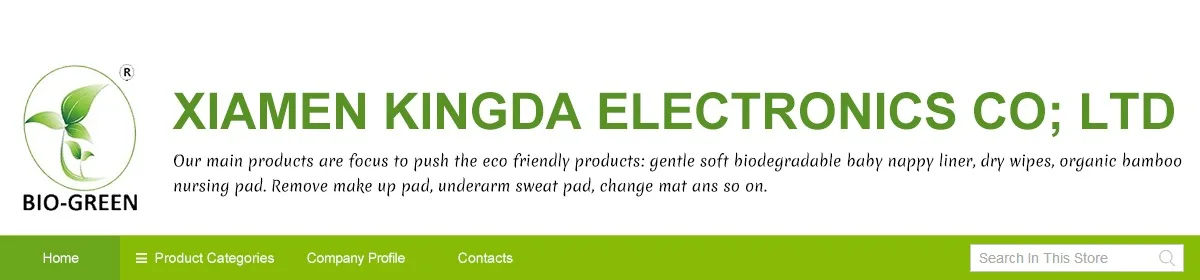 Xiamen Kingda Electronic Co., Ltd. - baby diaper, nursing pad