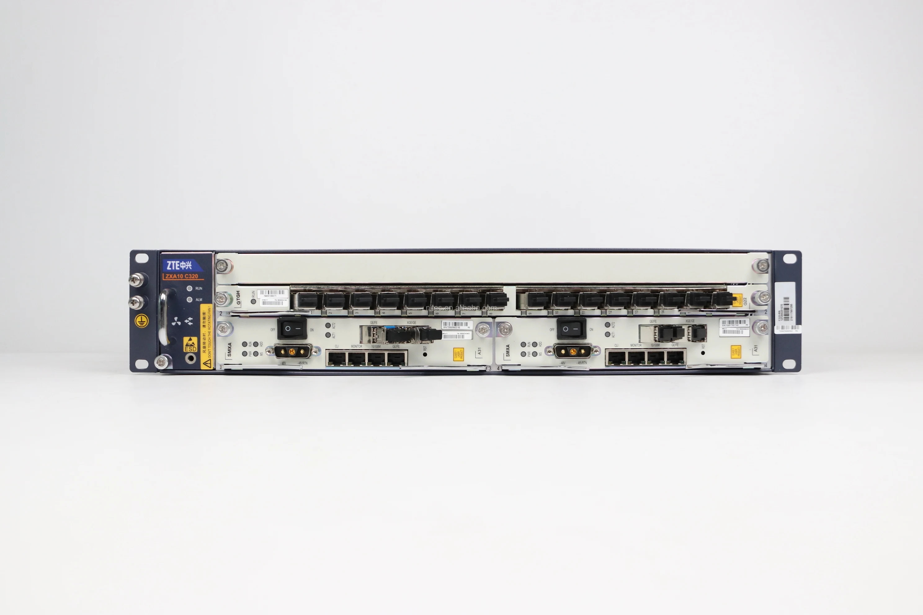 Zte C320 Olt Ftth Gpon Olt With Gtgo Gtgh 8 Ports 16 Ports Gpon Olt 10g ...