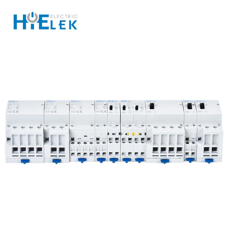 Din Rail Modular DC Contactor 12V for Smart Lighting Control