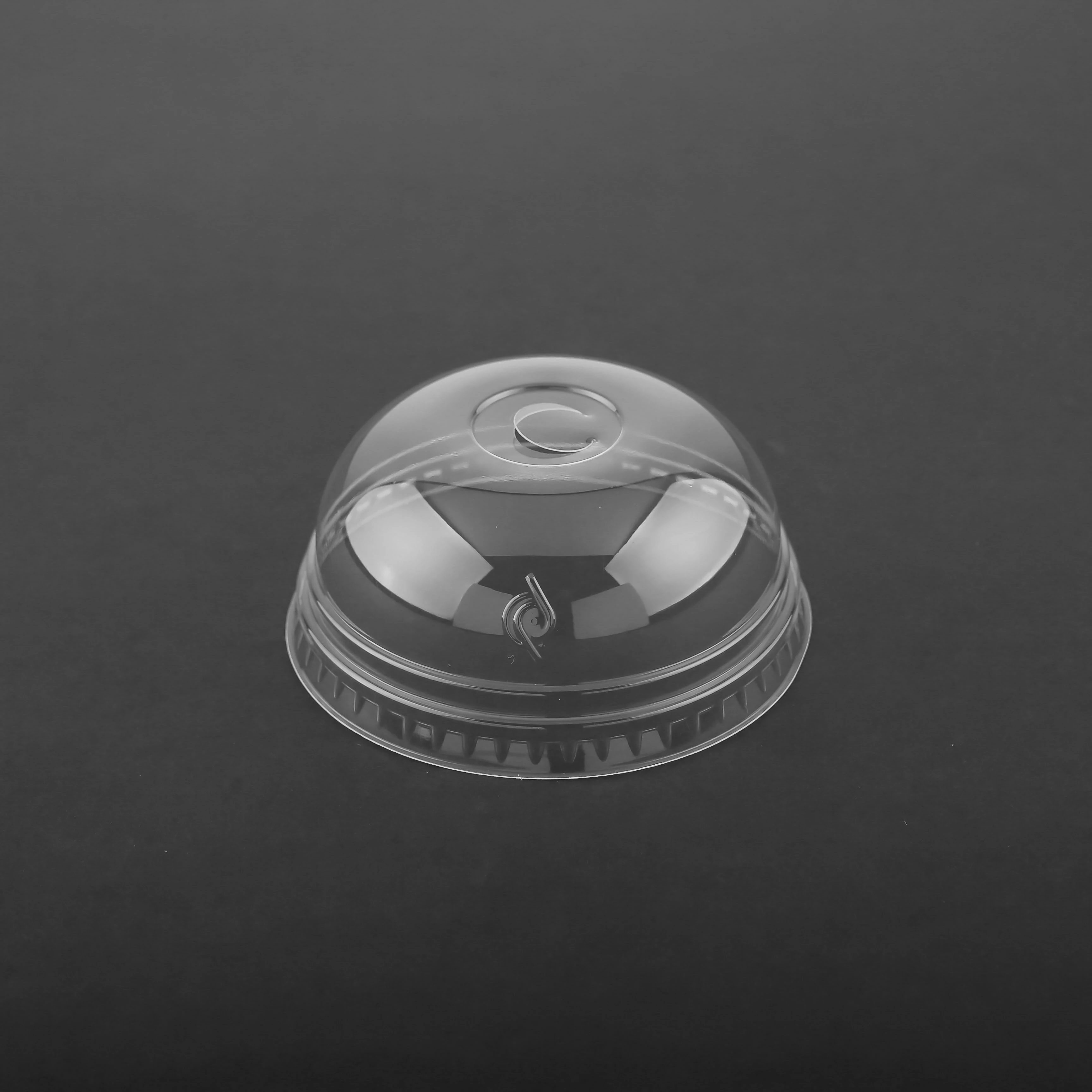 Jasco Clear Dome Cups Lid Disposable Plastic 1000 Pcs Pack Premium ...