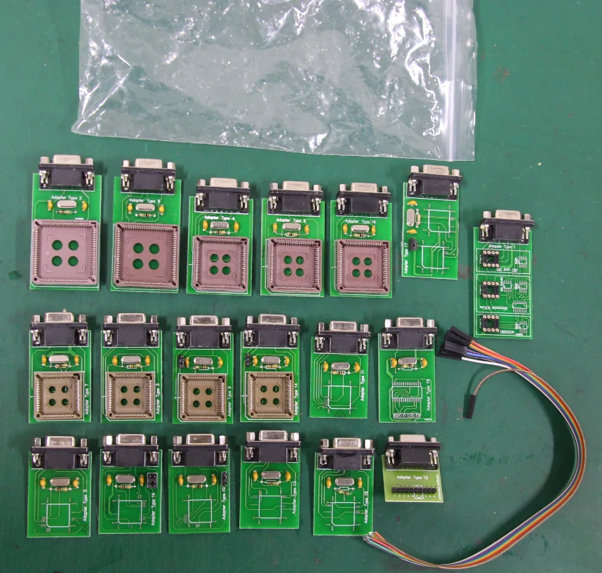 Best Quality NEW Full Set Adaptors for All UPA USB Programmers