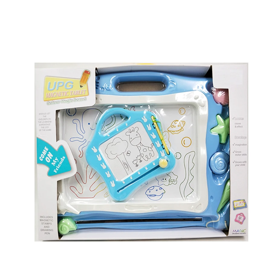 Educational Kids Plastic Magic Writing Toy Erasable Magnetic Drawing ...