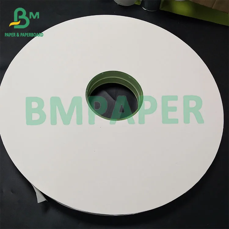 White Eco Friendly Degradable Packaging Straw Wrapping Paper For Straws