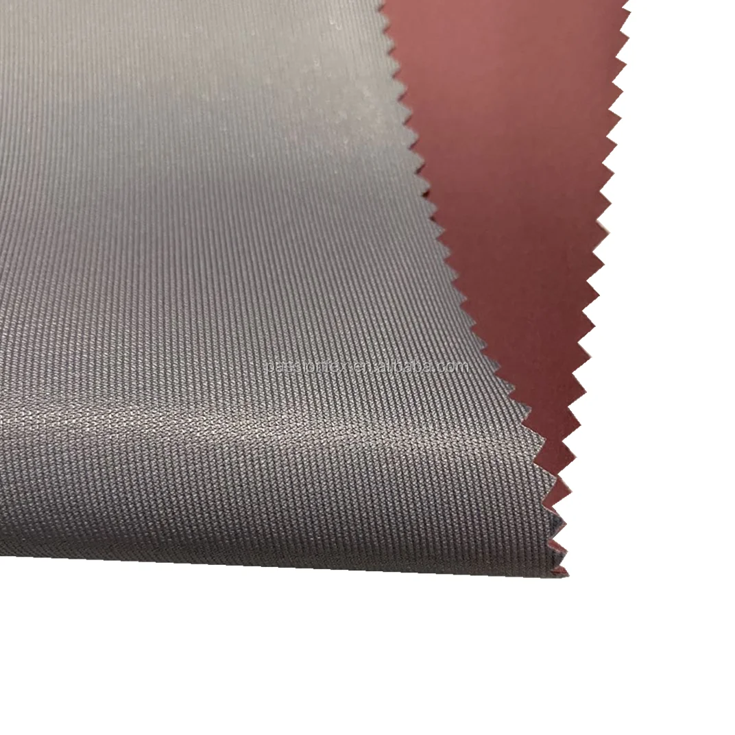 Outdoor Windbreaker Fabric 20k/20k Pu Coated And Tricot Lamination ...