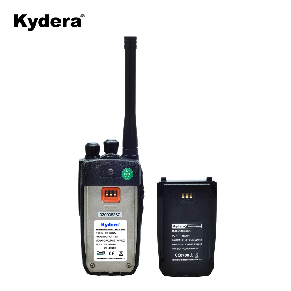 Kydera 2019 New Product Dmr Dr-8600uv Vhf Uhf Digital Handheld Two Way ...