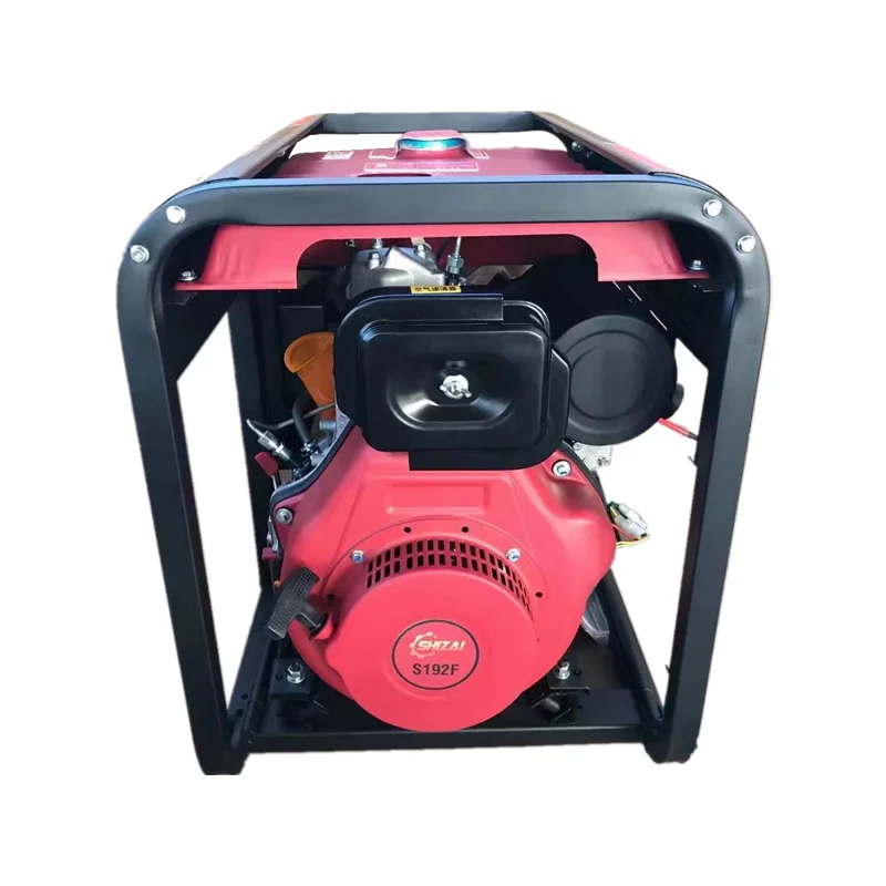 Small Size Diesel Generator 5kw Genset Water Cooled - Buy Diesel ...