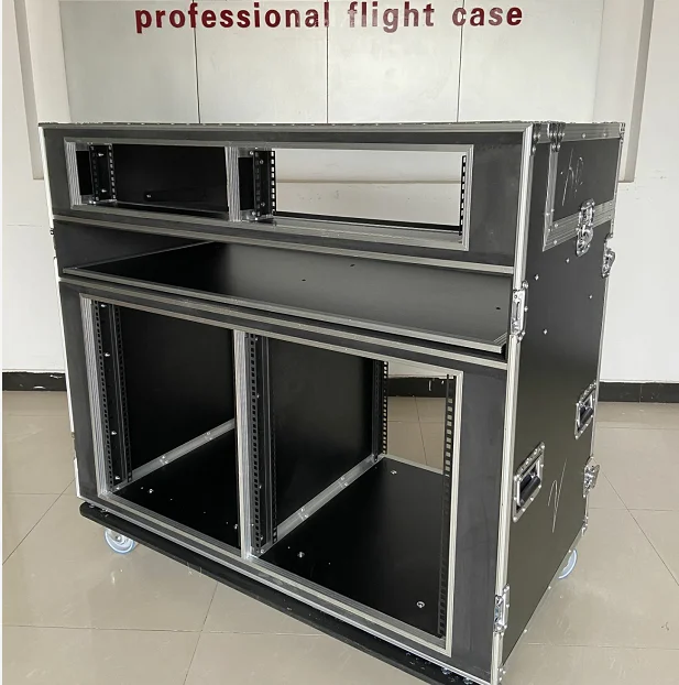 Pro Flight Case - Work Station Box for FOH Audio System