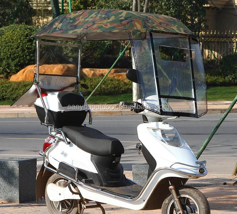 Canopy Rain Square Plus Electric Bike Umbrella - Outdoor Protection