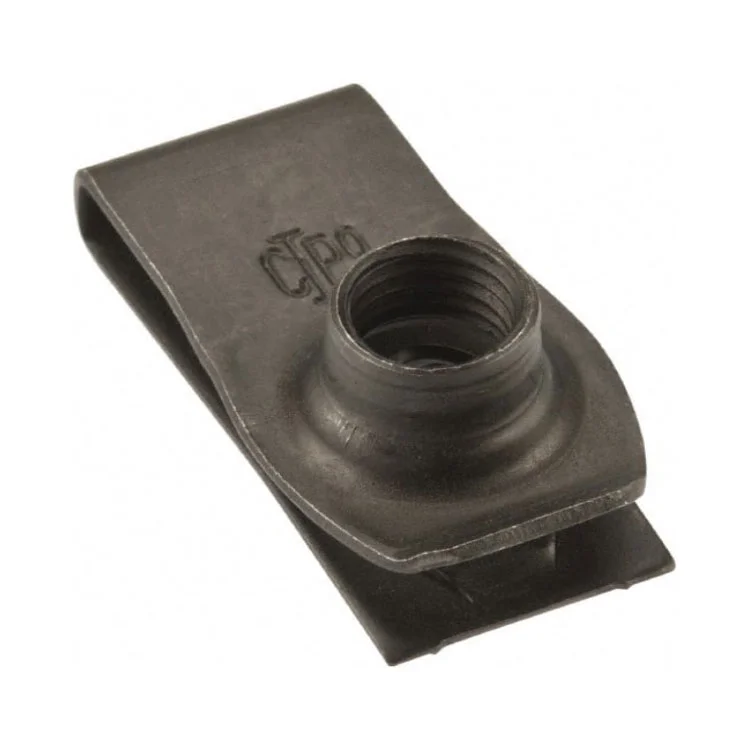 Black Phosphate Extruded Tapped Hole Spring U Clip Nut for Autos ...