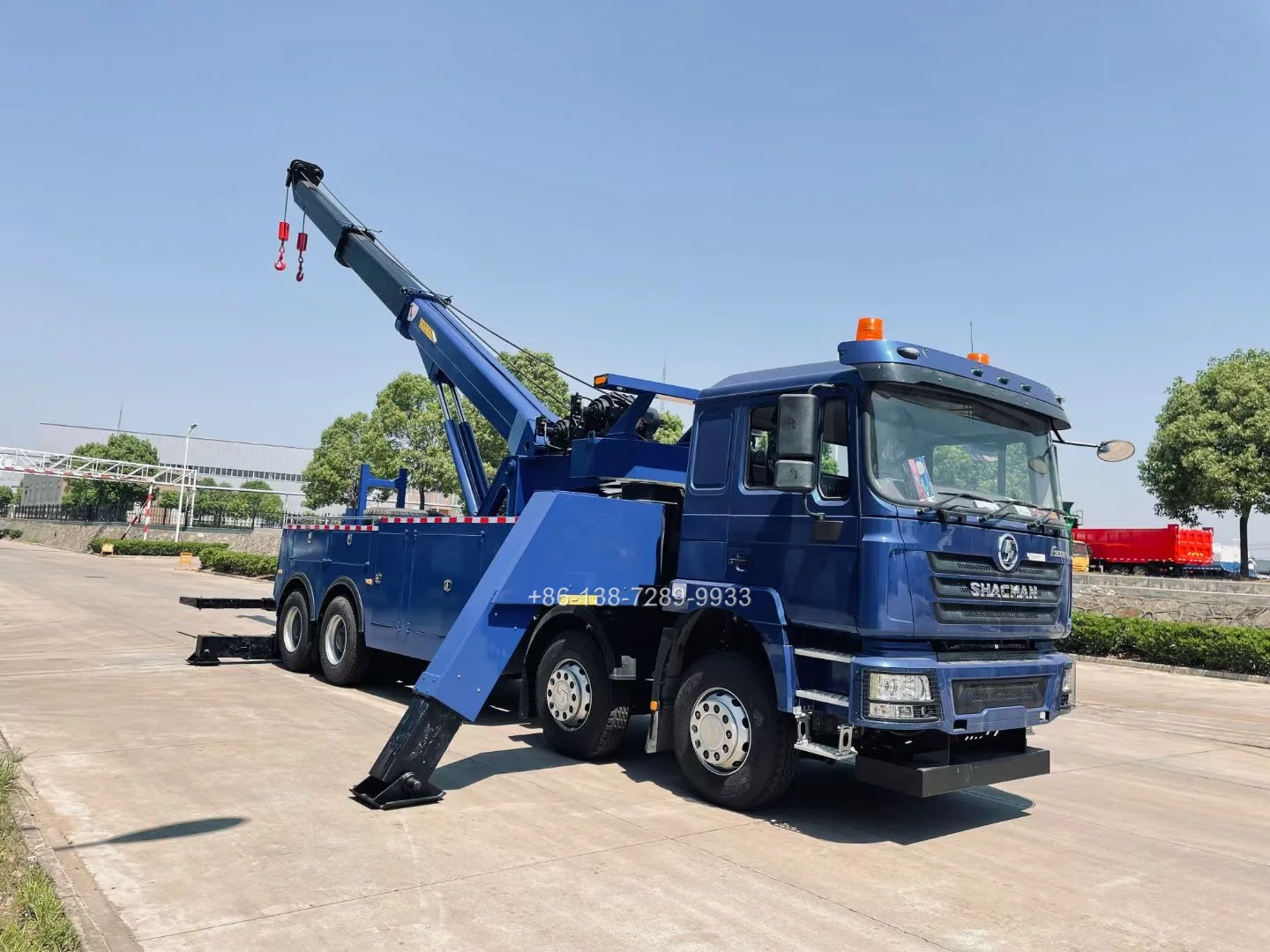 Shacman 30-Ton Rotary Tow Wrecker Truck - Heavy Duty, Diesel, 360 ...