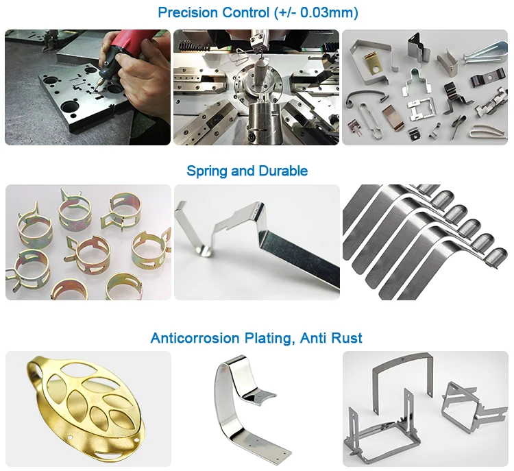 Factory Customization Fabrication U Shaped Fastener Spring Steel Clips ...