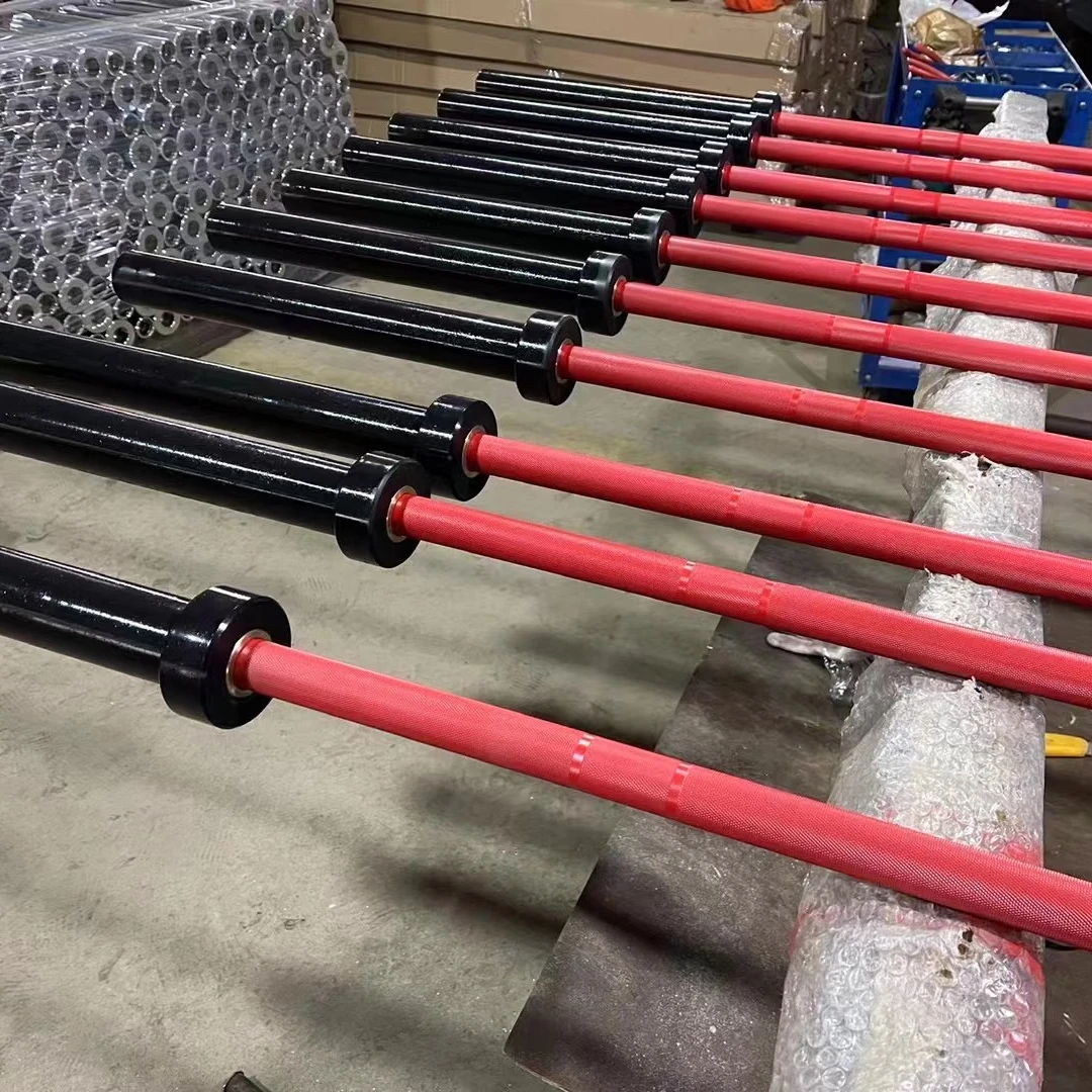 45lb Power Bar Barbell Black/red/pink/green Rated 1500lbs For ...
