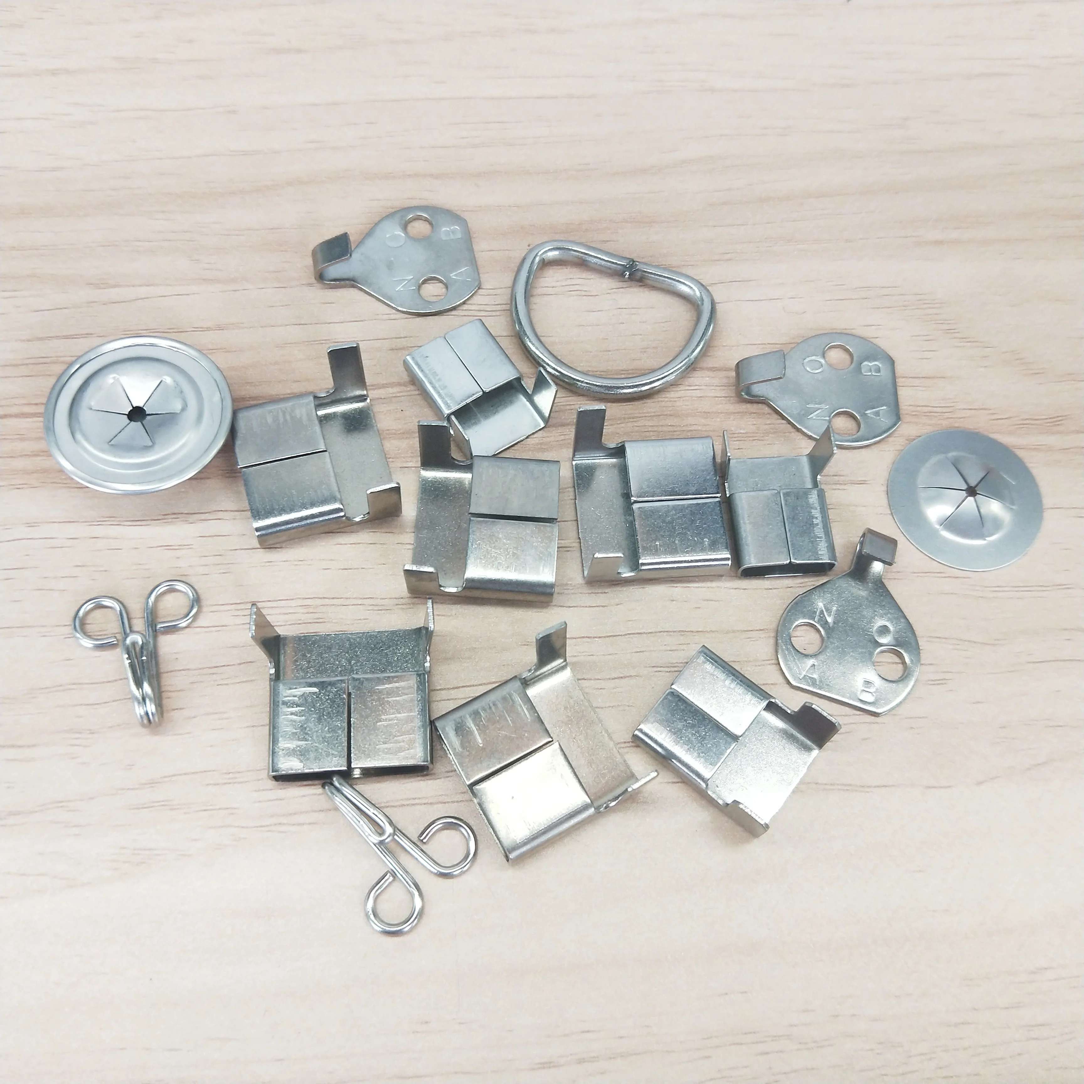 Stainless Steel Metal Clip For Strapping Band - Buy Standard 201 304 ...