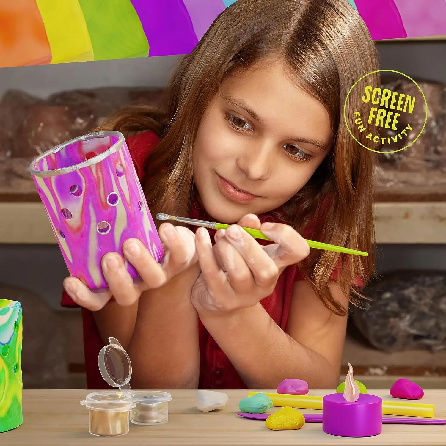 DIY Craft Kits: Make Your Own Clay Luminaries - Fun Arts & Crafts Kits ...