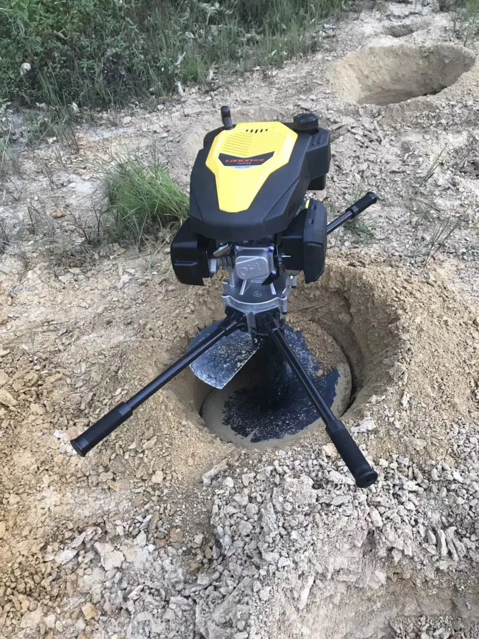 2-stroke Ground Drilling Machine Small Gasoline Tree Planting Pit ...