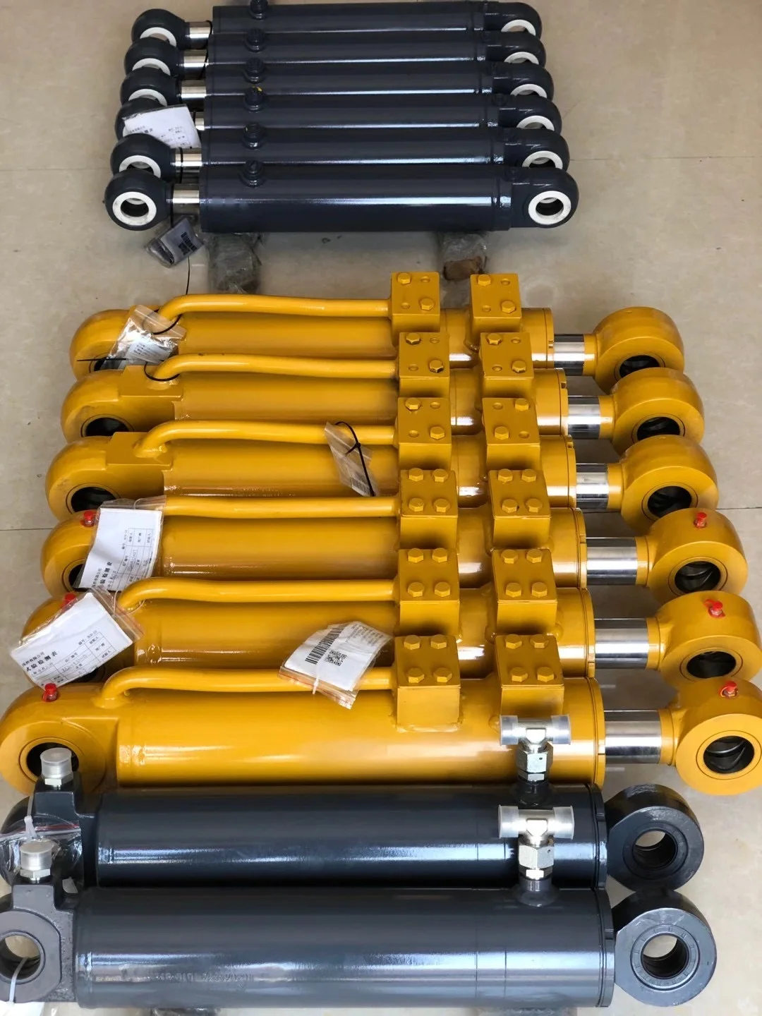 XCMG Parts Hydraulic Steering Cylinder, China XCMG Parts Hydraulic ...