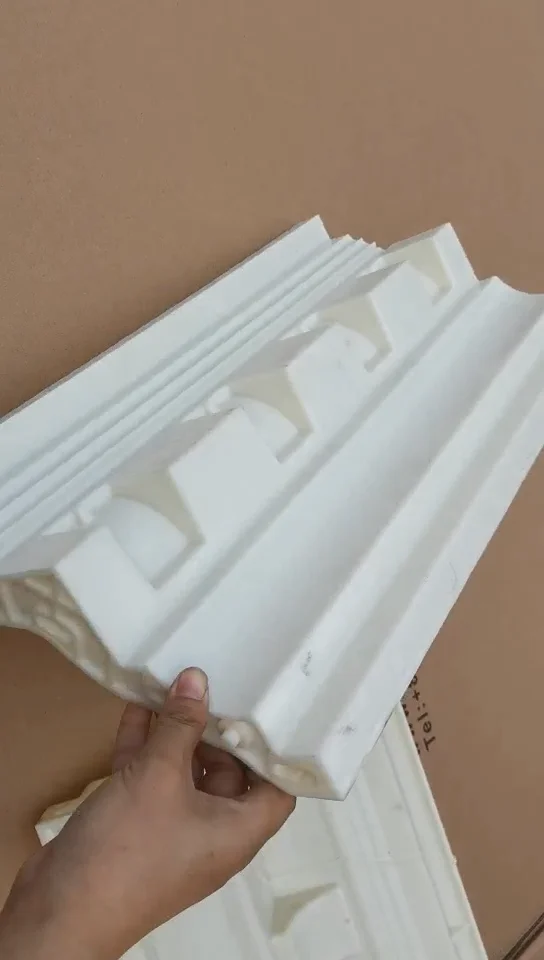 Decorative Concrete Eave Plastic Molds Formwork For Outdoor Roof Edging ...