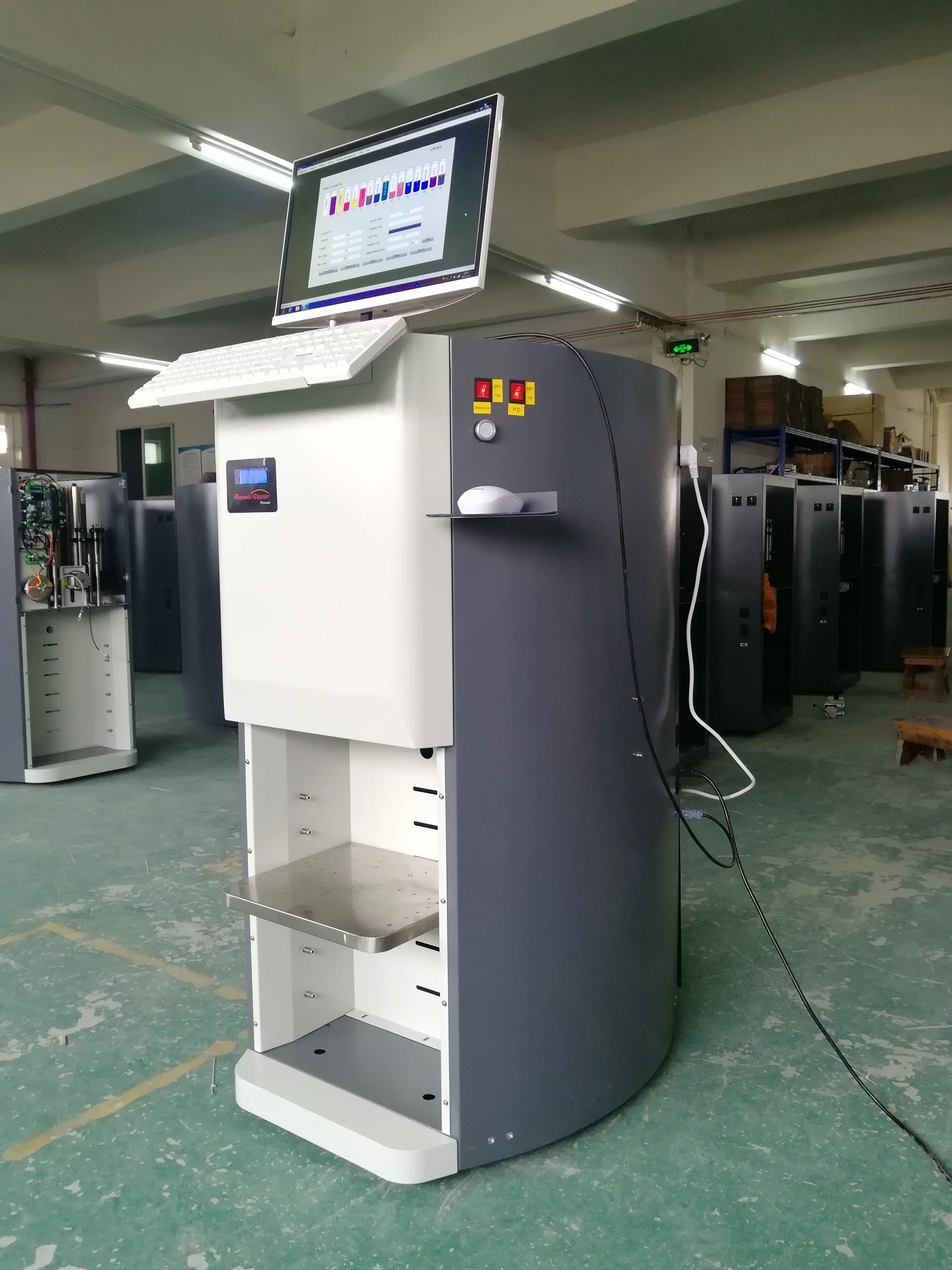 Computerized Color Mixing Machine/paint Mixer/automatic Paint Tinting ...