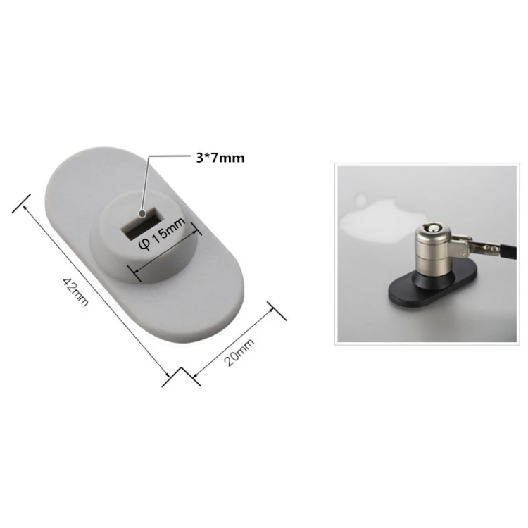 YH10073 Anchor Plate Adhesive Security Plate for Laptop Lock