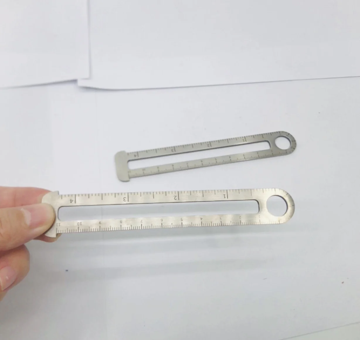 Multi-purpose Scale Right Angle Titanium Material Drawing Ruler With ...