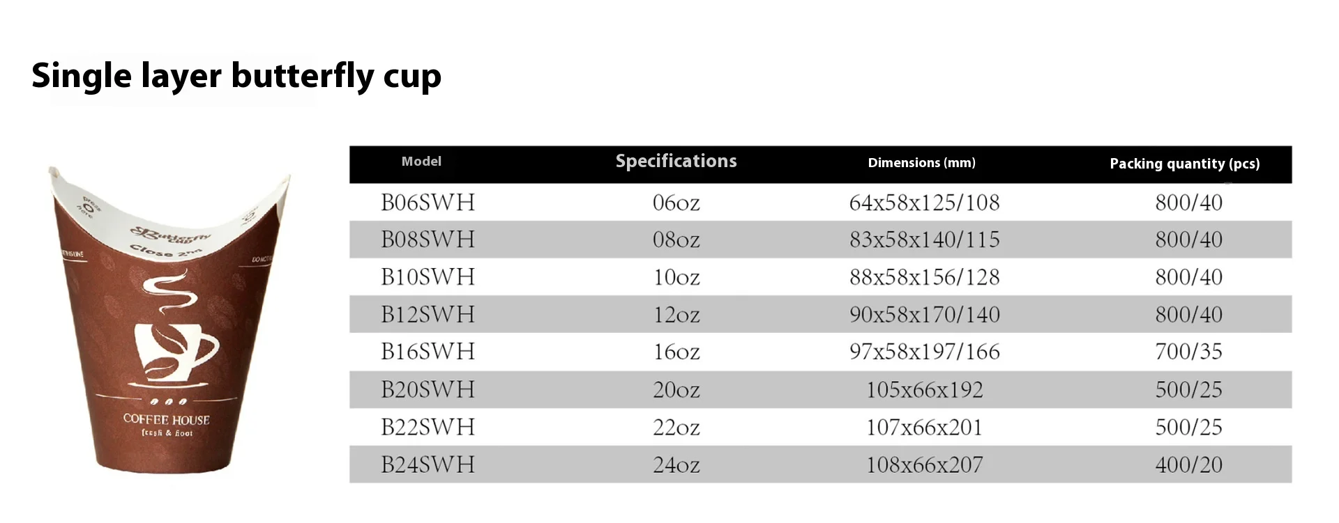 AT PACK Classy Disposable Thickened Paper Cup Design Custom Logo Hot ...