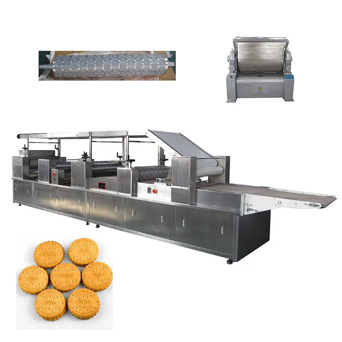 Full Set Automatic Small Wafer Biscuits Making Machine