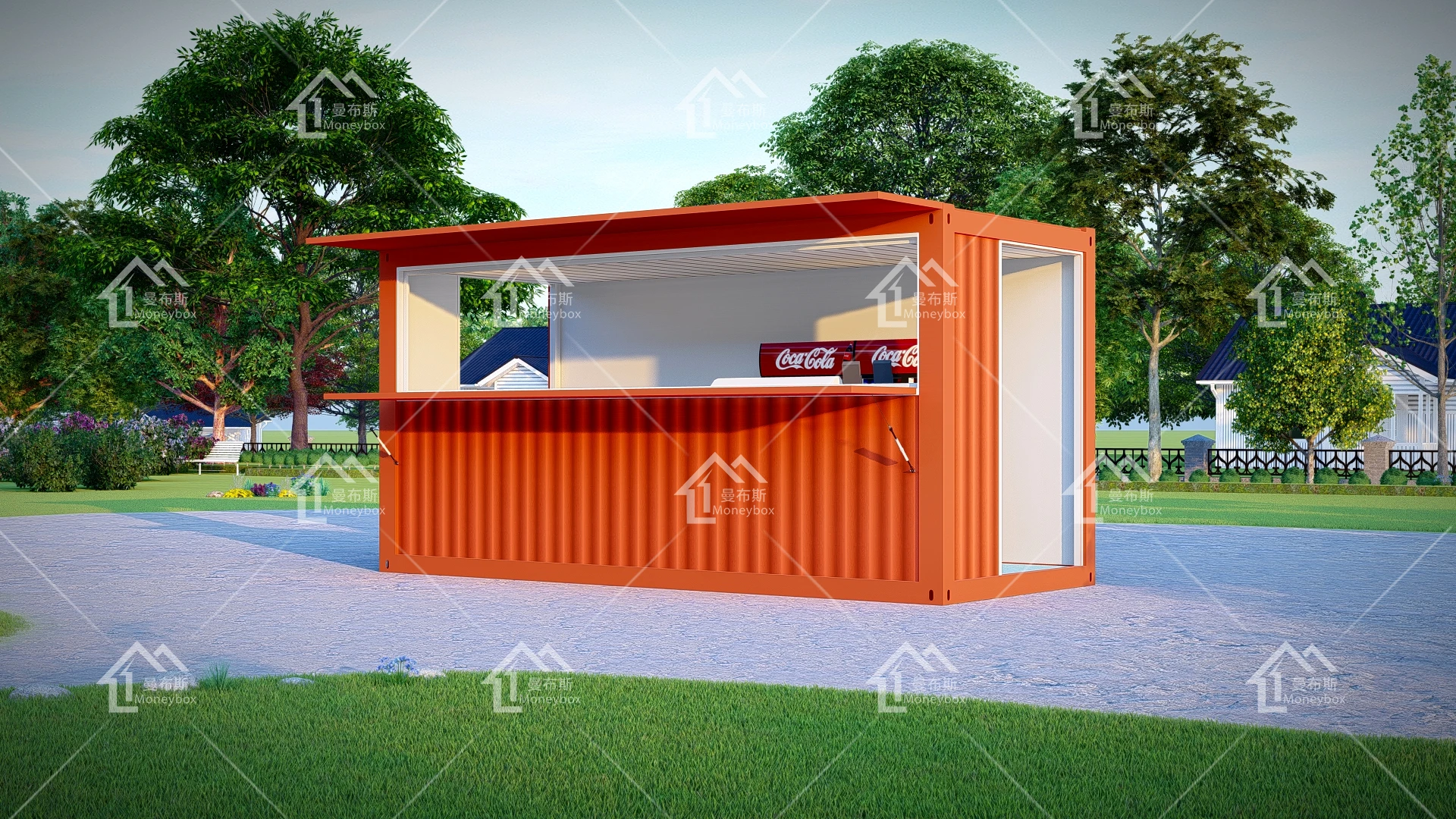 Modular Shipping Container Prefabrik Mobile Restaurant for Sale