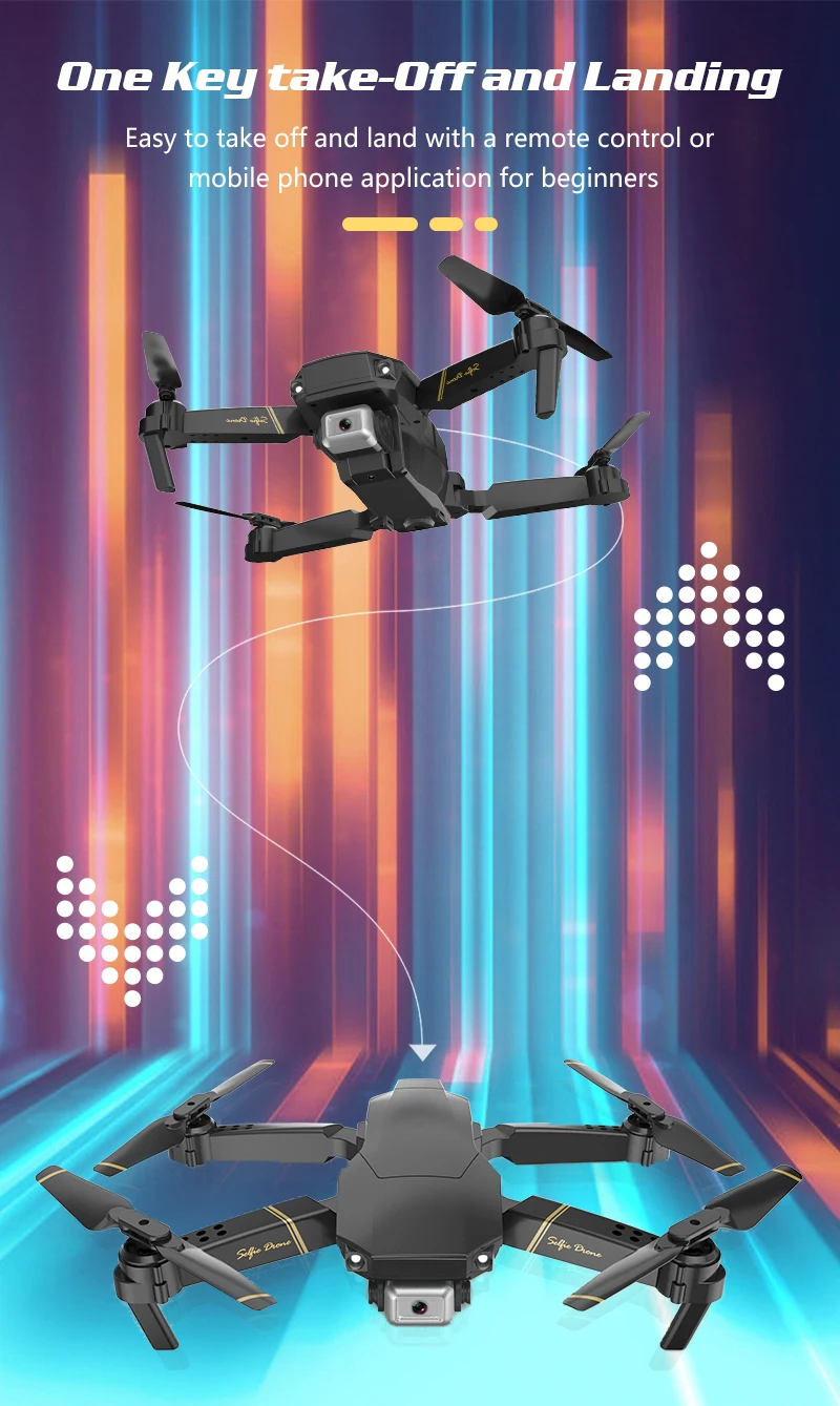 2020 Hot Jy019 Drone With Camera Wifi Fpv 0.3mp/2mp Hd Camera High Hold ...