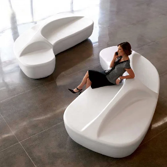 Garden Fiberglass Oasis Bench - Perfect for Outdoor Relaxation