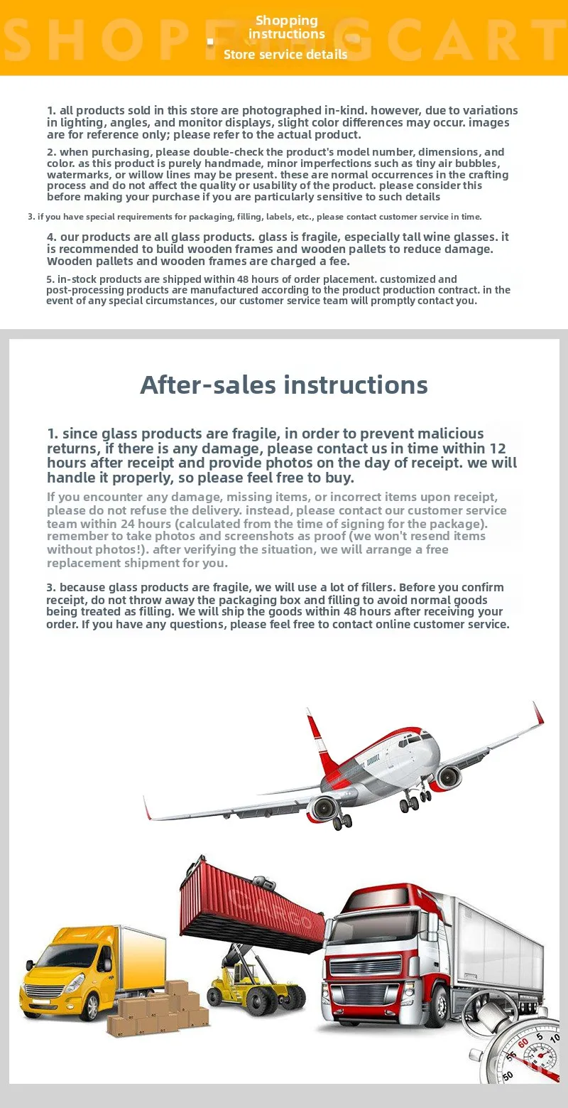 Light Luxury Crystal Glass Pint Goblets Amber Modern Design Hand Blown ...