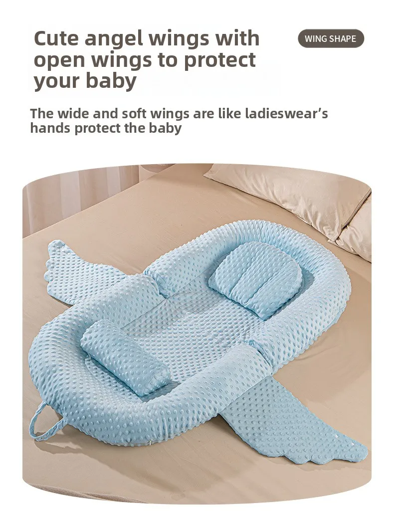 Newborn Baby Anti-Jump Floor-Standing Wake-Up Sleeping Pad Spitting ...