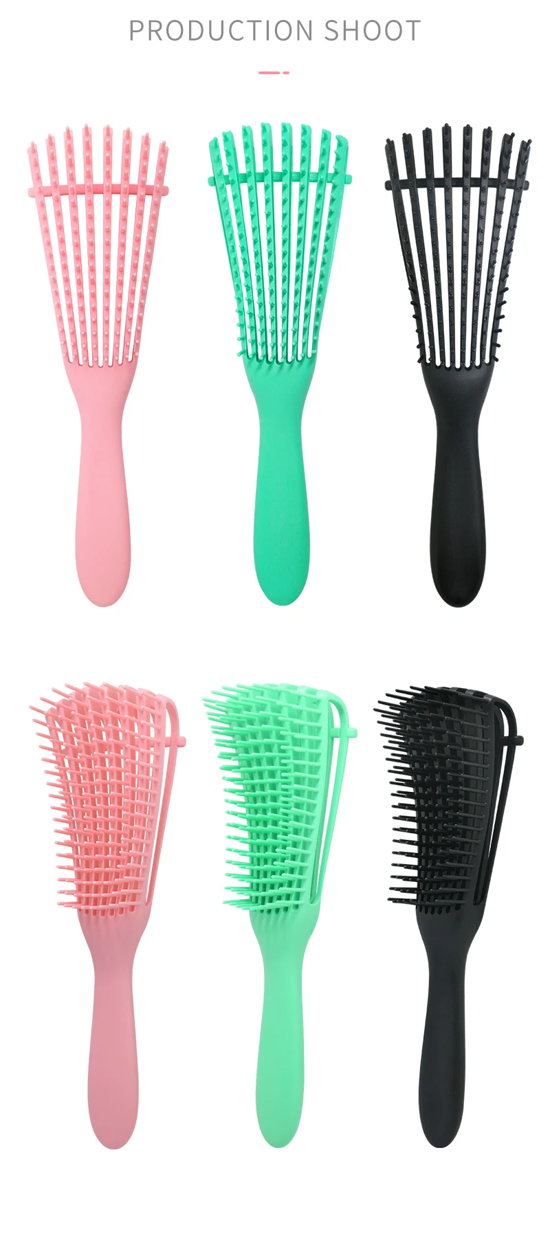 Detangling Brush For Natural Hair-detangler For African America 3a To ...