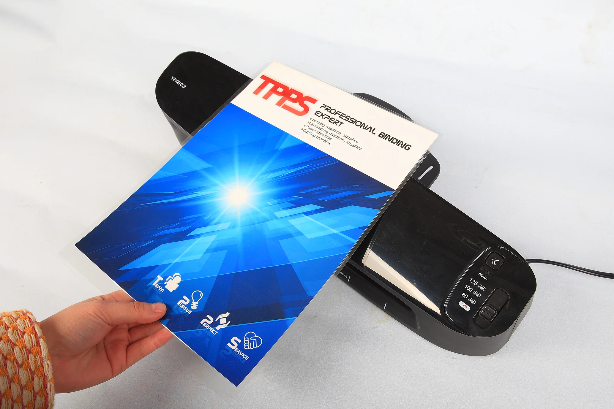 TPPS A3 Laminating Machine Vision G20 - 2 Rollers for Easy Thermal ...