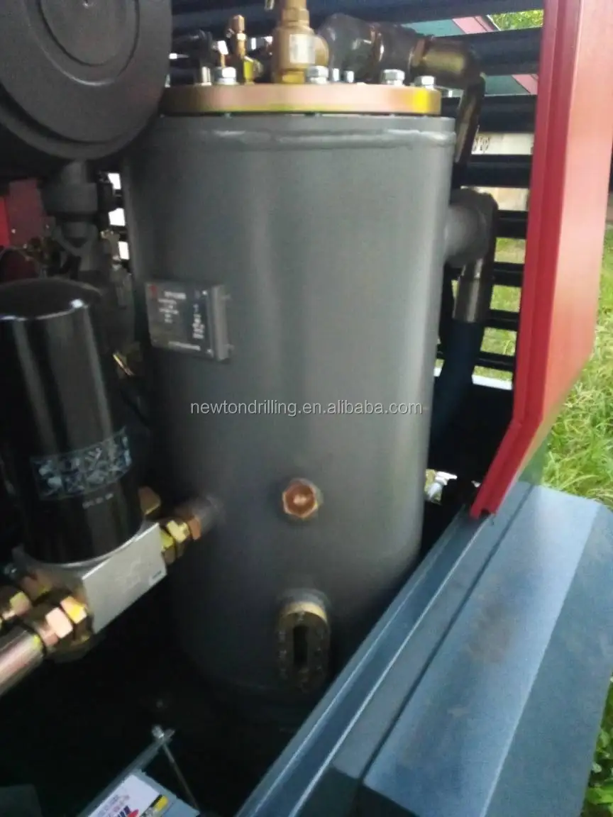 Compresor de Aire de Tornillo Portátil Diésel Hongwuhuan HGT550-16III ...