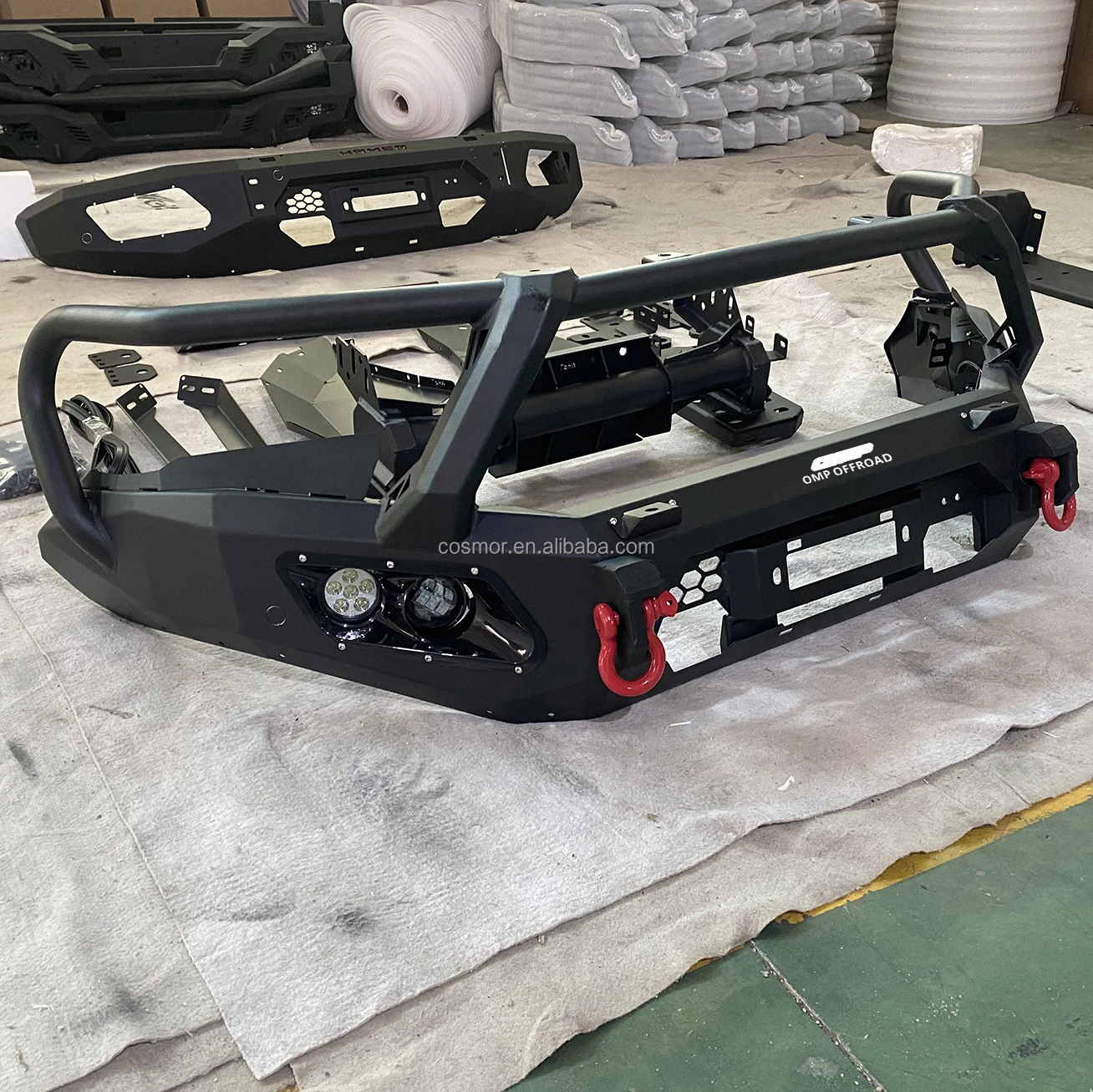 Steel Front Bumper for Ford Ranger T6 T7/T8 and T9 Next Gen Ranger ...