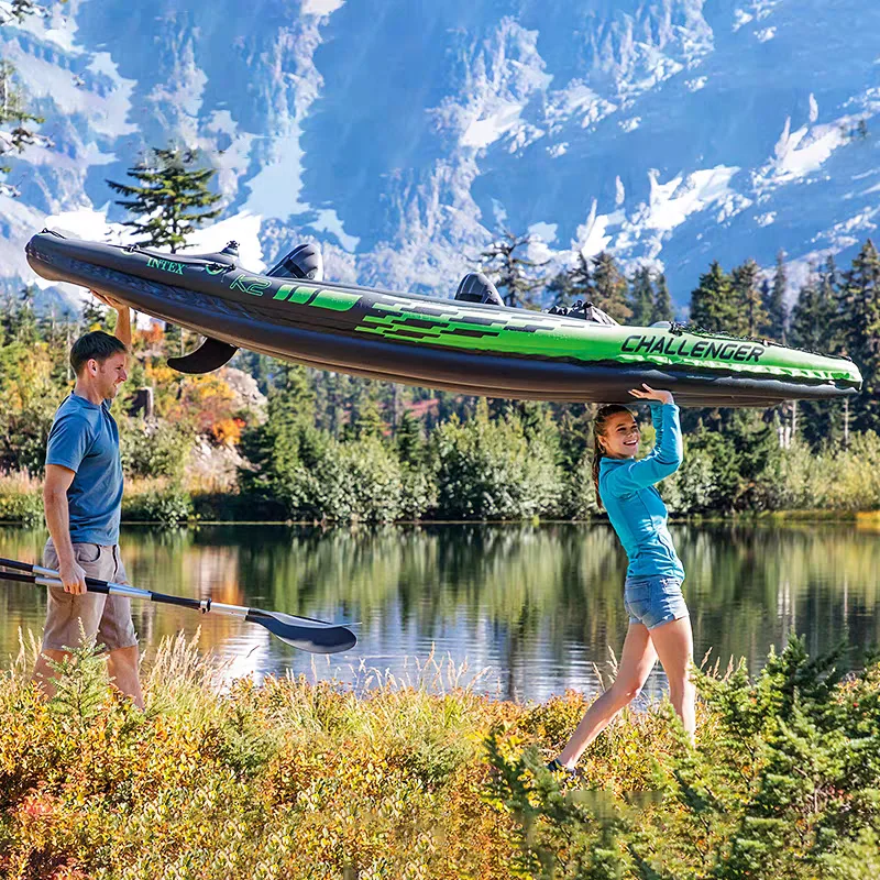 High-quality Inflatable Boats Fishing Kayak With Oars Inflatable Kayaks ...