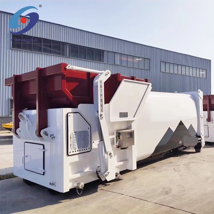 Solid Waste Compactor Press Hydraulic Trash Compactor - Buy Solid Waste ...