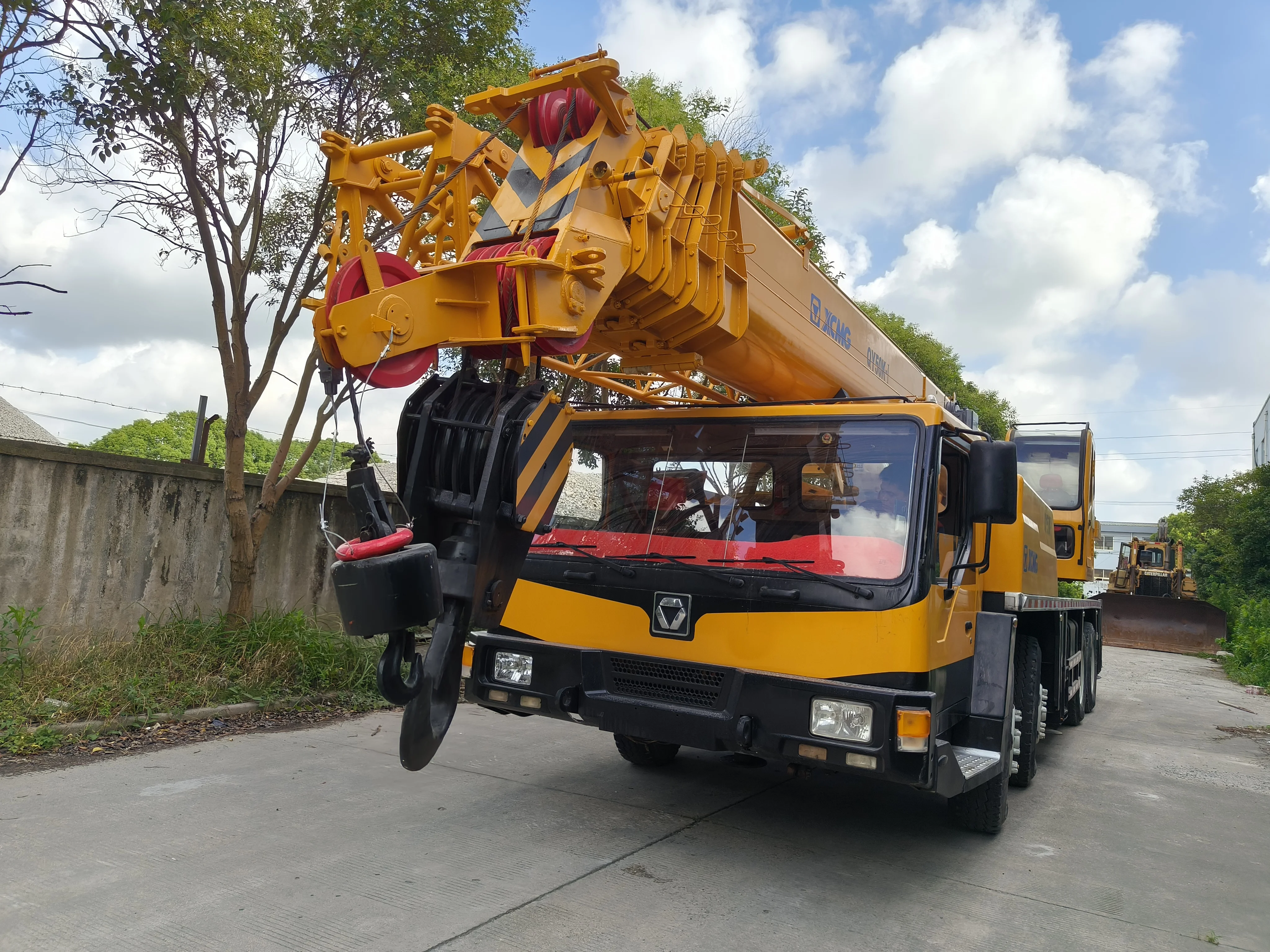 China Original Qy50k 50 Ton Truck Crane/used Mobile Crane Qy50k Qy50b ...