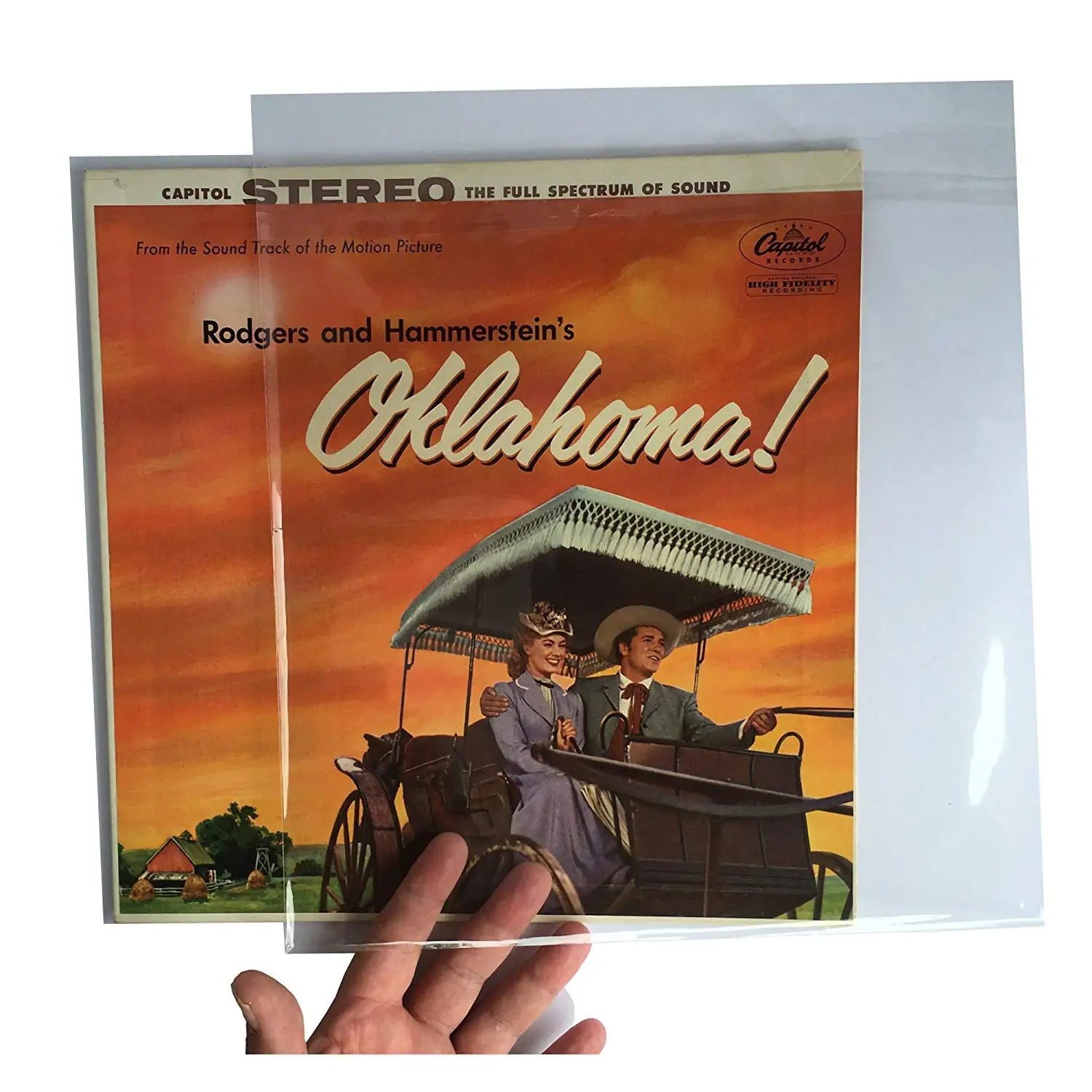 Vinyl Thick Clear Covers Poly Plastic Outer Sleeves 12 Record Player ...