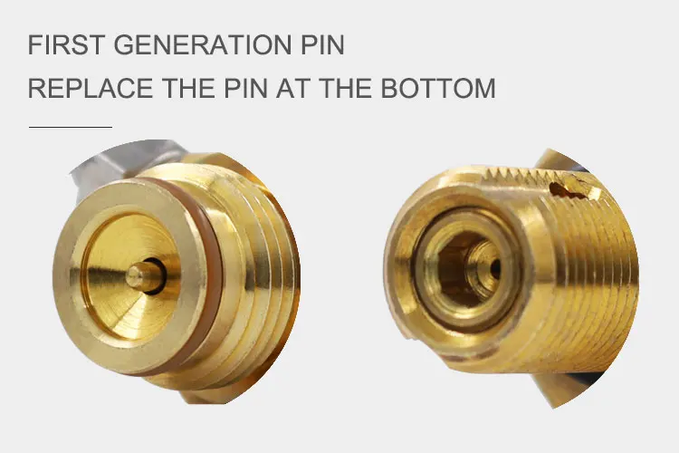 New Universal CO2 Pin Valve for Paintball Tanks - Fast Delivery